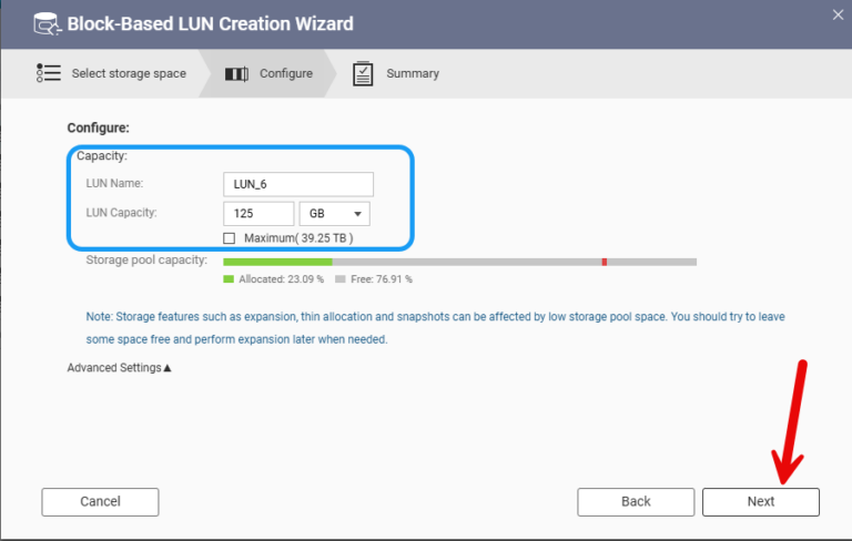 Creating a new LUN in QNAP - Tales from the Datacenter v2.0